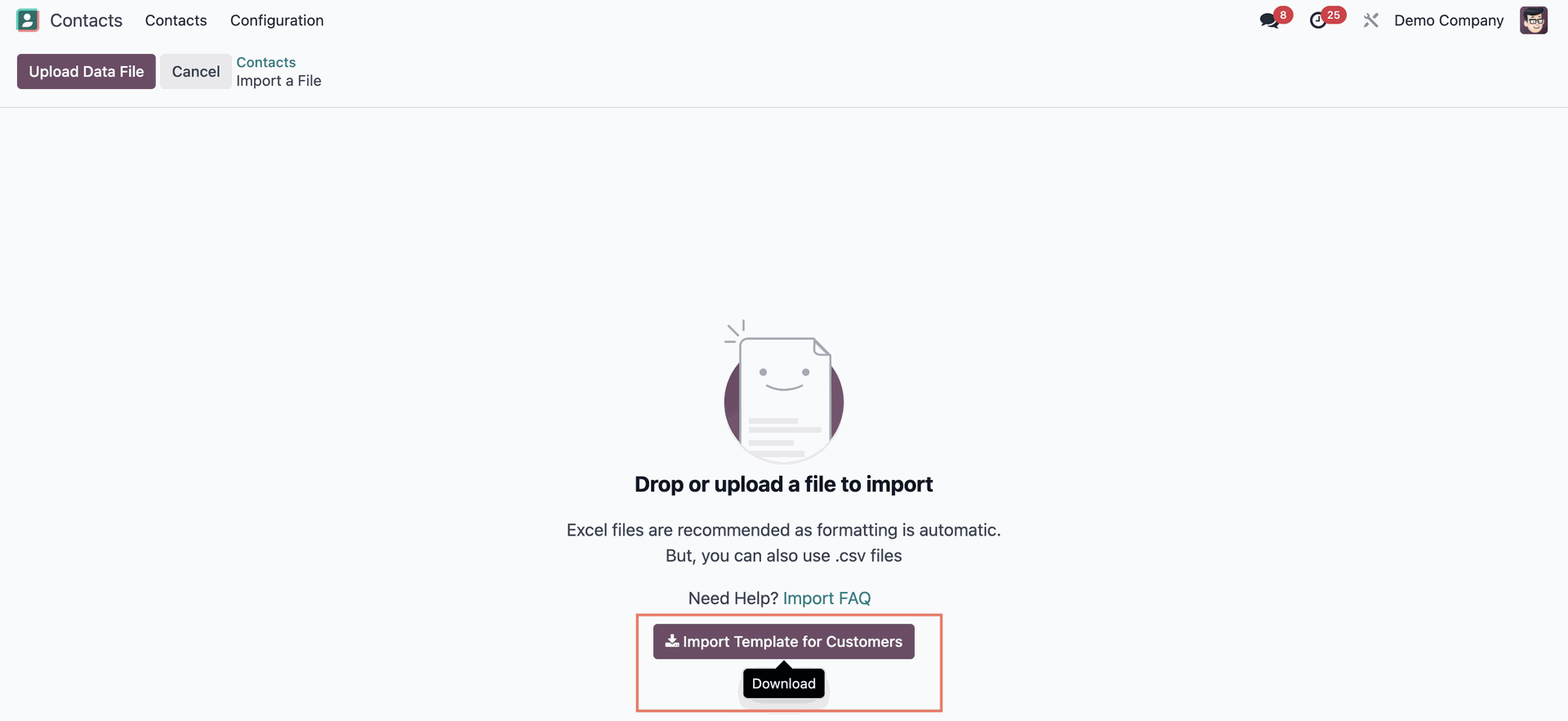Odoo Tutorial Import And Export Data In Odoo 18